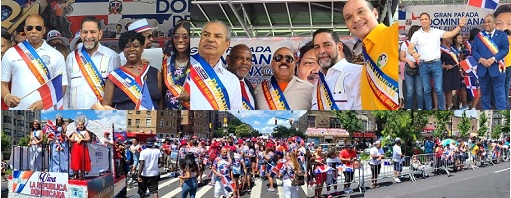 Miles de dominicanos asisten este domingo a La Gran Parada Dominicana ...
