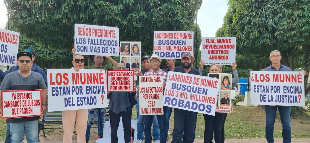 El grito de los estafados por la empresa Munné