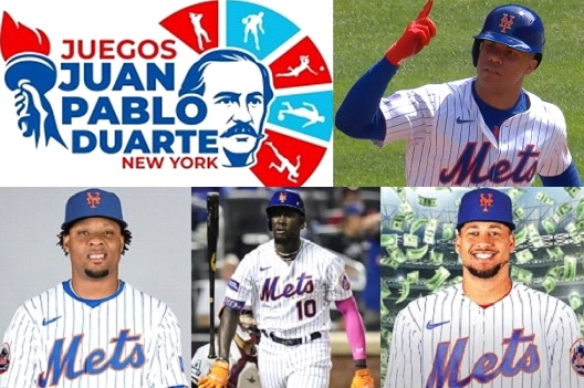 Peloteros dominicanos Grandes Ligas felicitan celebración en NYC ...