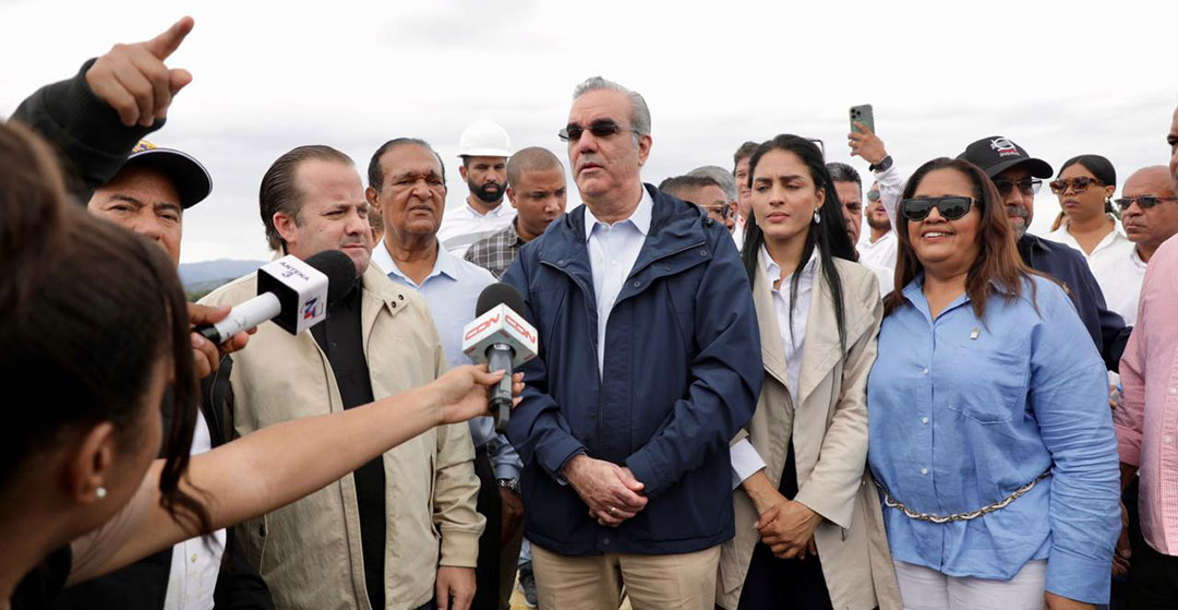 Presidente Abinader supervisa niveles de presas de Hatillo, Monción ...