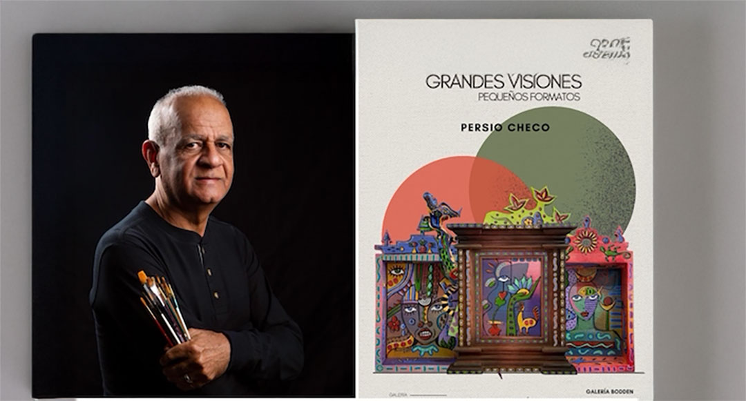 Persio Checo en Galería Bodden: “Grandes Visiones, Pequeños Formatos”
